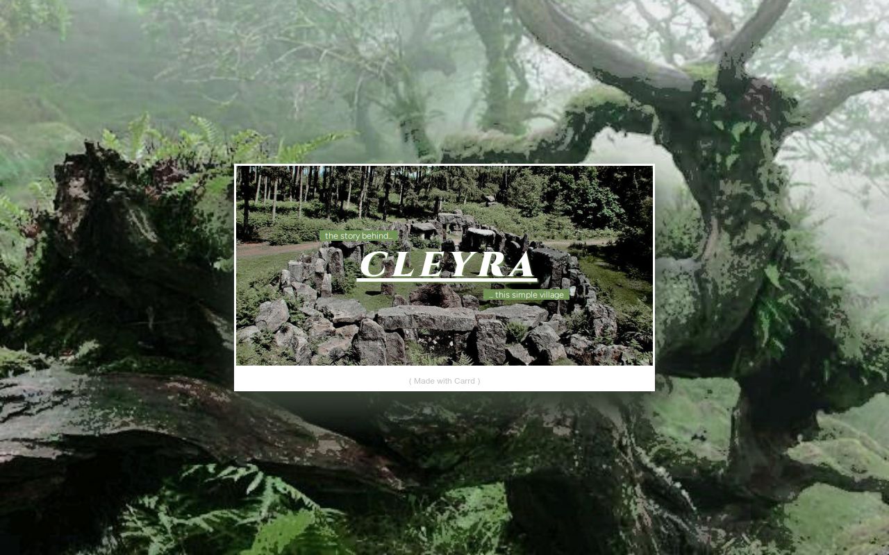 𝓒leyra, behind the story